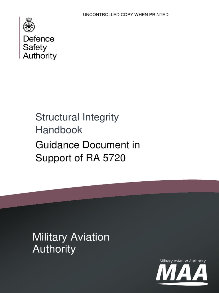Military Aviation Authority: Structural Integrity Handbook | PDF | Wear ...