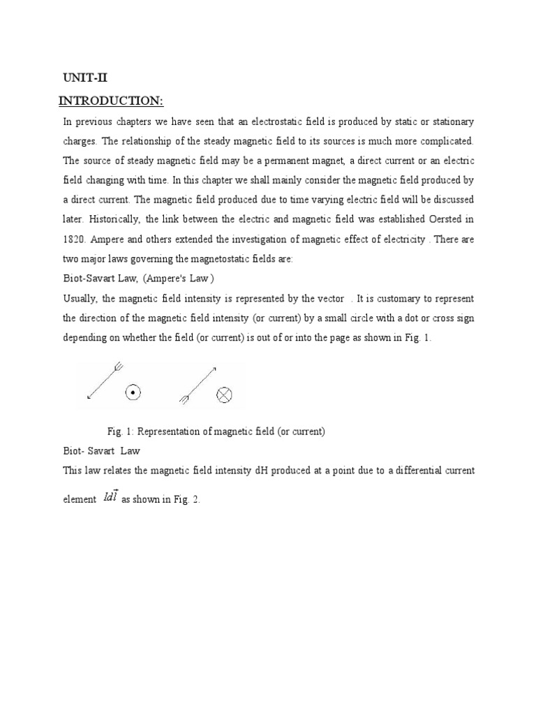 Emwtl Unit 2 | PDF | Inductance | Magnetic Field