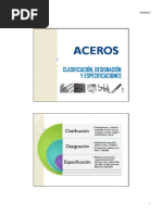 Tabla de Aceros | PDF | Acero | Engranaje