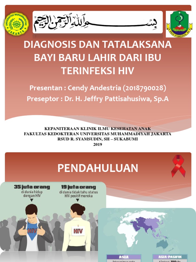 Diagnosis Dan Tatalaksana Bayi Baru Lahir Dari Ibu Terinfeksi Hiv | PDF