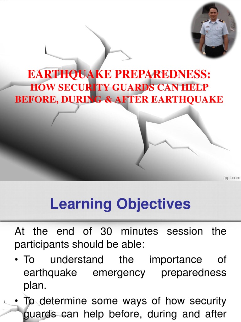 Earthquake Preparedness for Security Guards | PDF | Search And Rescue ...