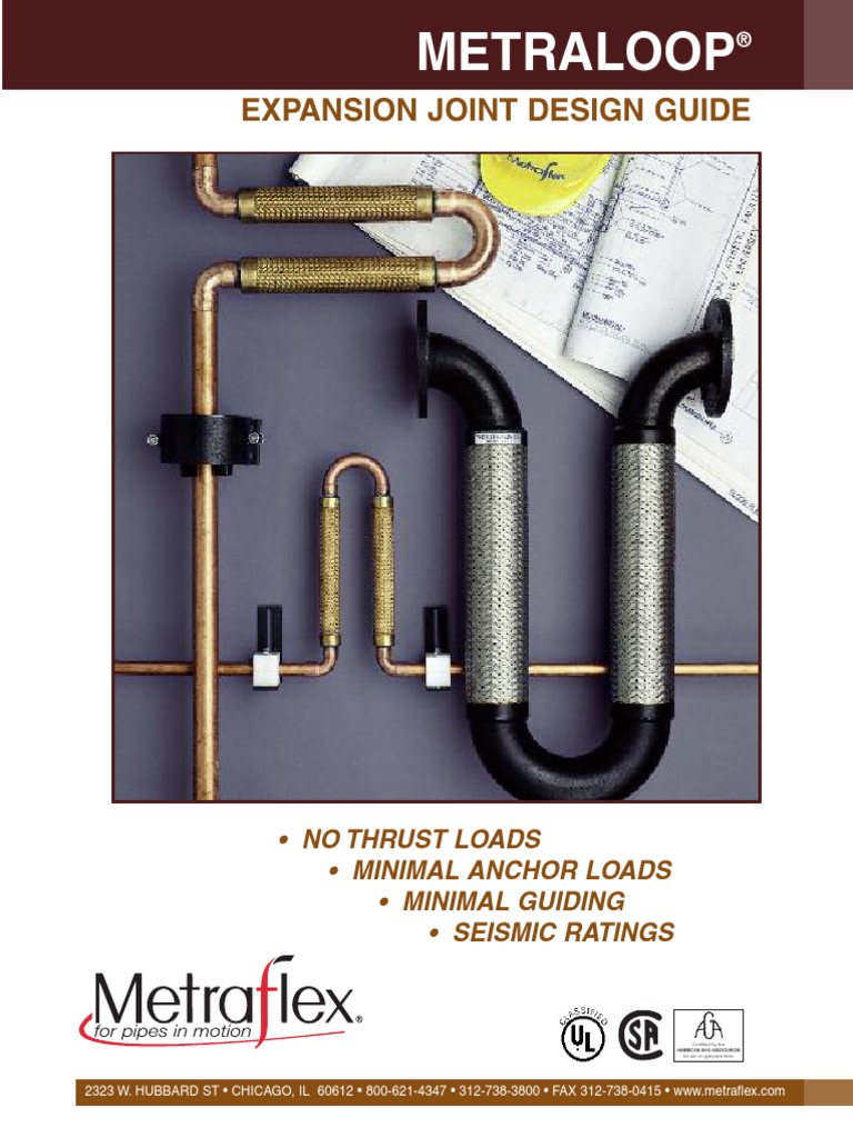 Metraflex Metraloop | PDF | Pipe (Fluid Conveyance) | Thermal Expansion