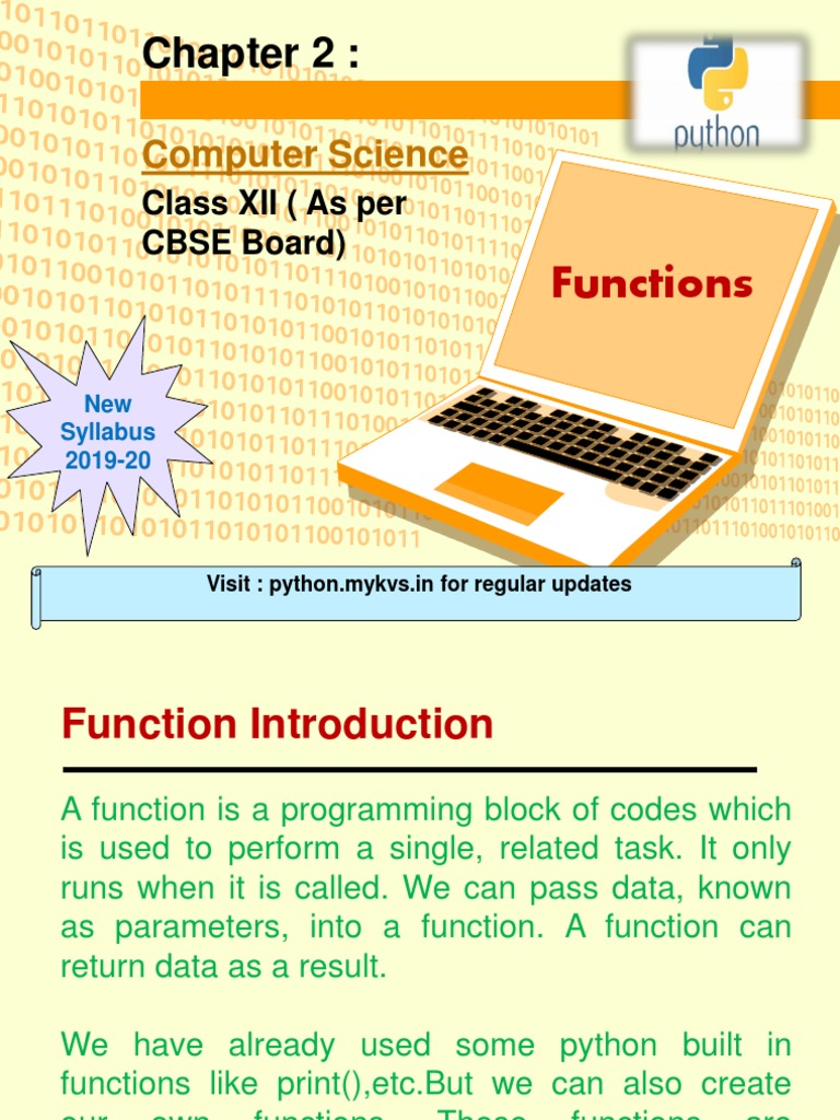 2 Functions PDF | PDF | Parameter (Computer Programming) | Anonymous ... 2 Functions PDF | PDF | Parameter (Computer Programming) | Anonymous ...