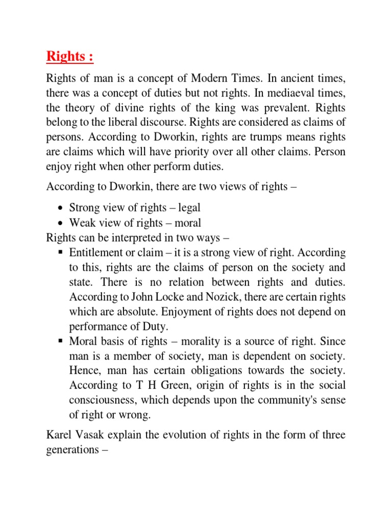 15 2rightsfull | PDF | Natural And Legal Rights | Human Rights