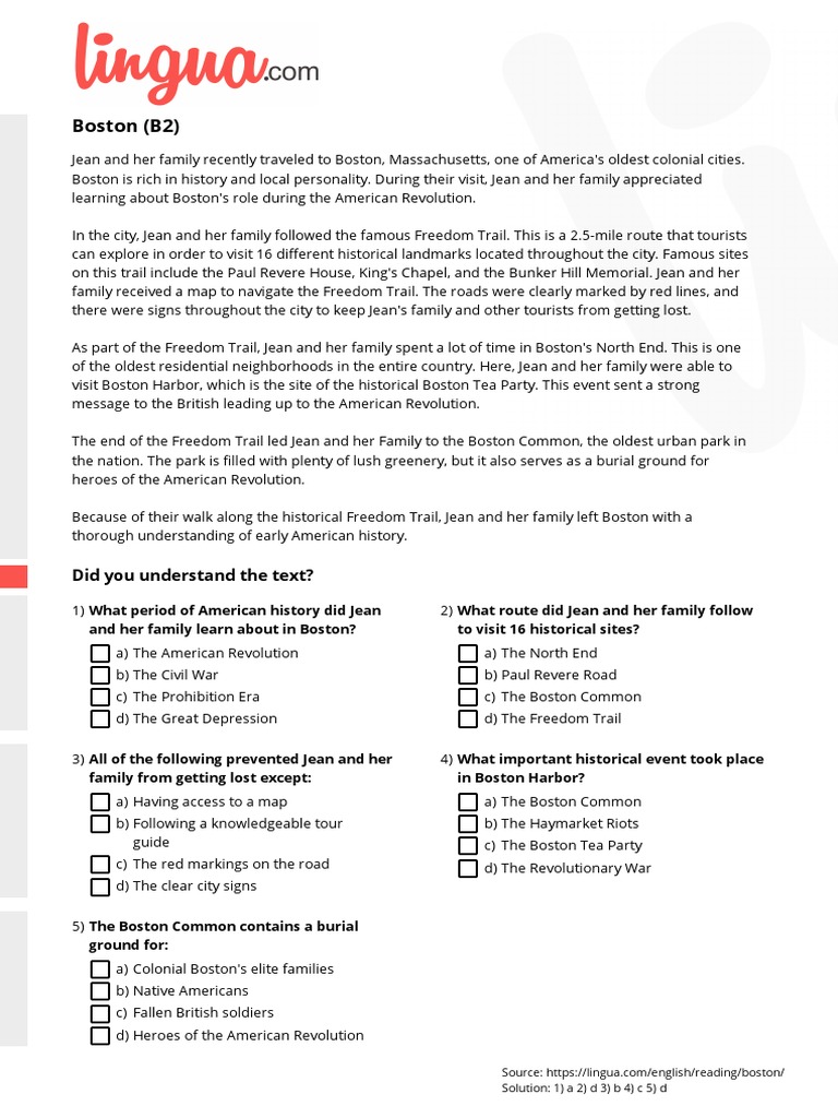 Explore Boston's Freedom Trail History | PDF | Boston | American Revolution