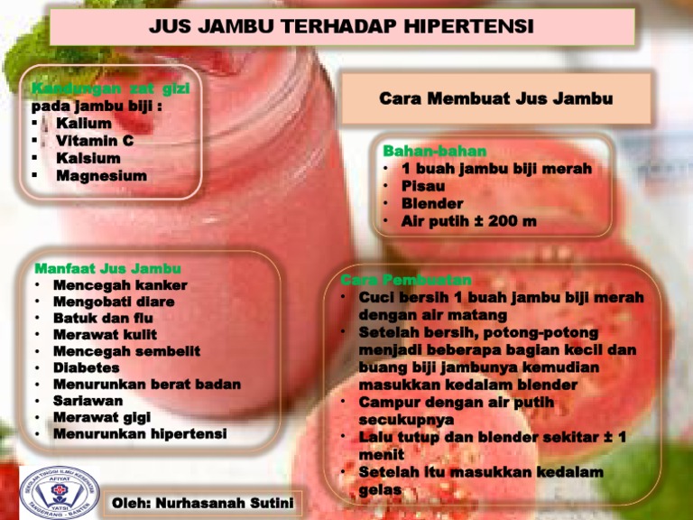 Poster Jus Jambu PDF | PDF