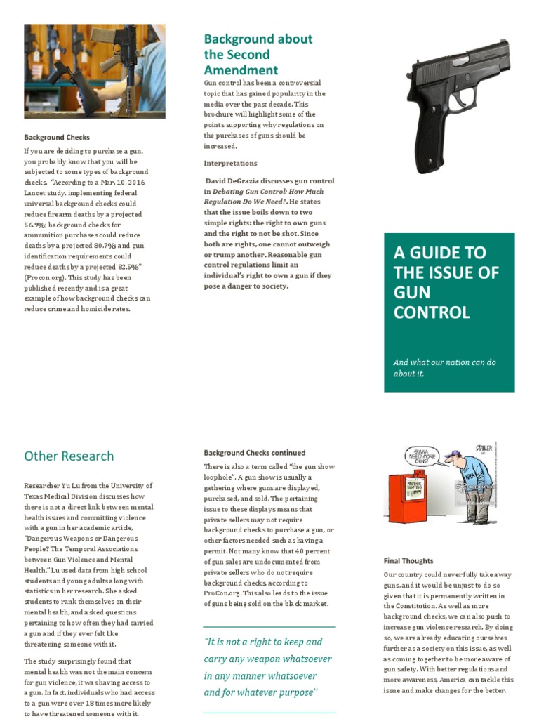 Different Genre Research | PDF | Gun Control | Gun Violence In The ...