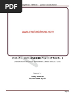 Engineering Physics | PDF