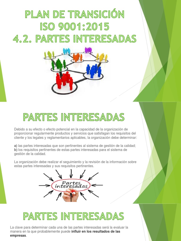 Capitulo 4.2 Partes Interesadas Norma Iso 9001 2015 | PDF | Gestión de ...