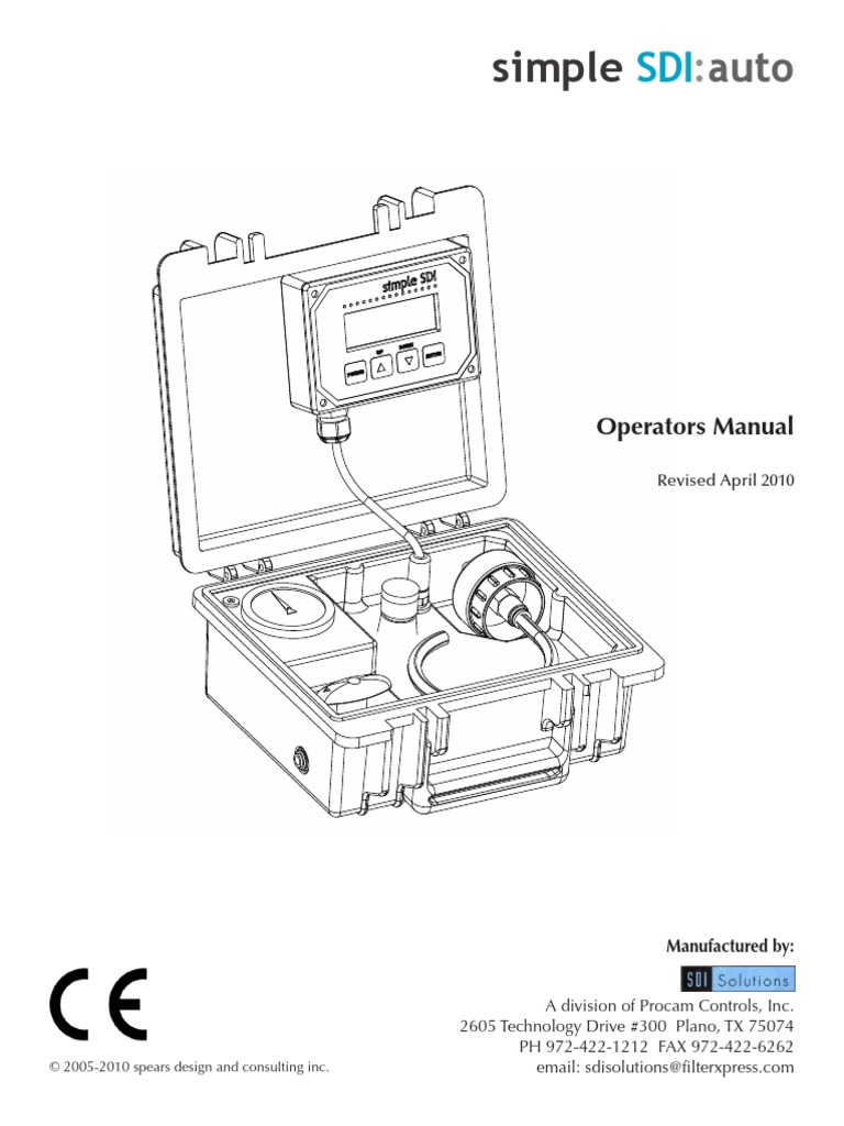 Simple: Operators Manual | PDF | Battery Charger | Damages