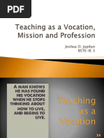 Chapter 1 The Concept of Teaching As A Profession | PDF | Teachers ...