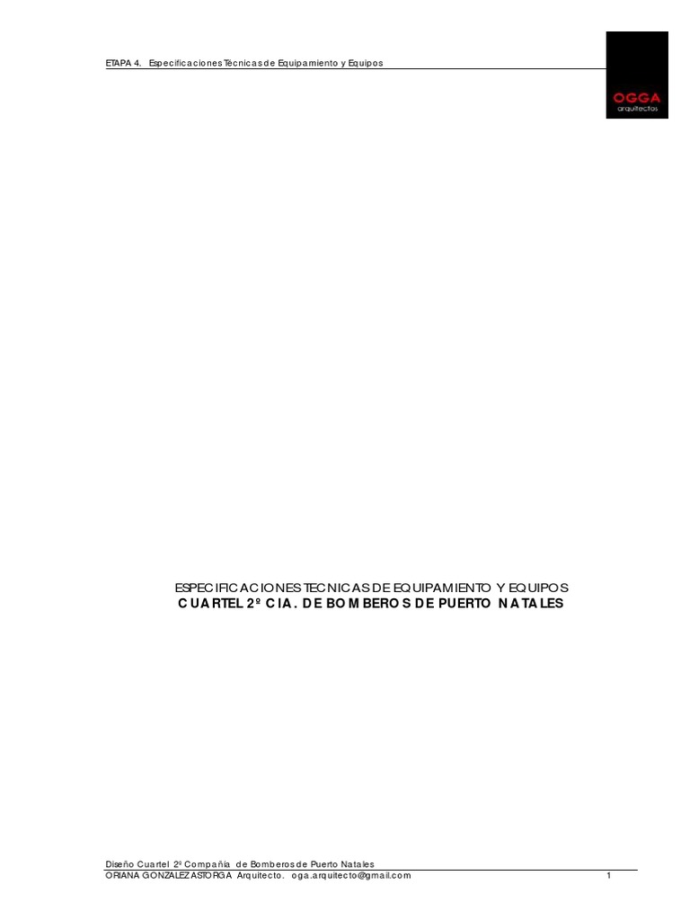 Especificaciones T¿Cnicas Equipamiento y Equiposv1 | PDF | Escáner de imagen | Hdmi