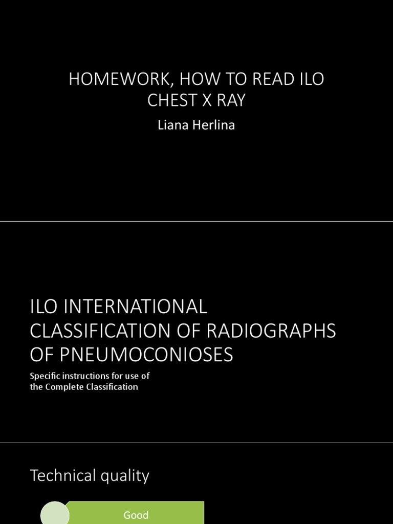 Homework, How To Read Ilo Chest X Ray: Liana Herlina | Download Free ...