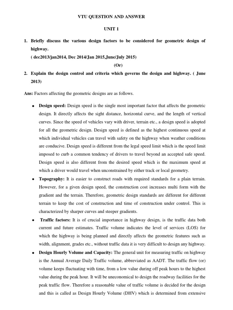 HGD QP Solution | PDF | Road | Friction