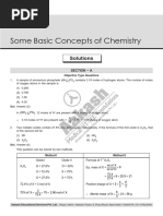Chemsheets GCSE 1092 Moles ANS | PDF | Mole (Unit) | Chemistry
