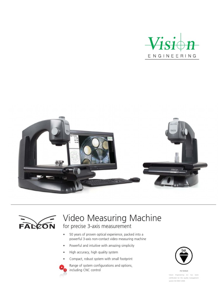 Falcon Family Brochure v31 English US | PDF | Calibration | Camera