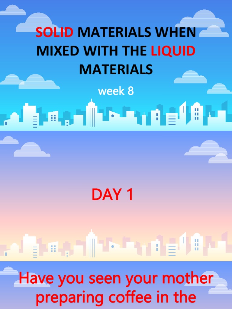 SCIENCE 4 - Week 8 - TUESDAY | PDF