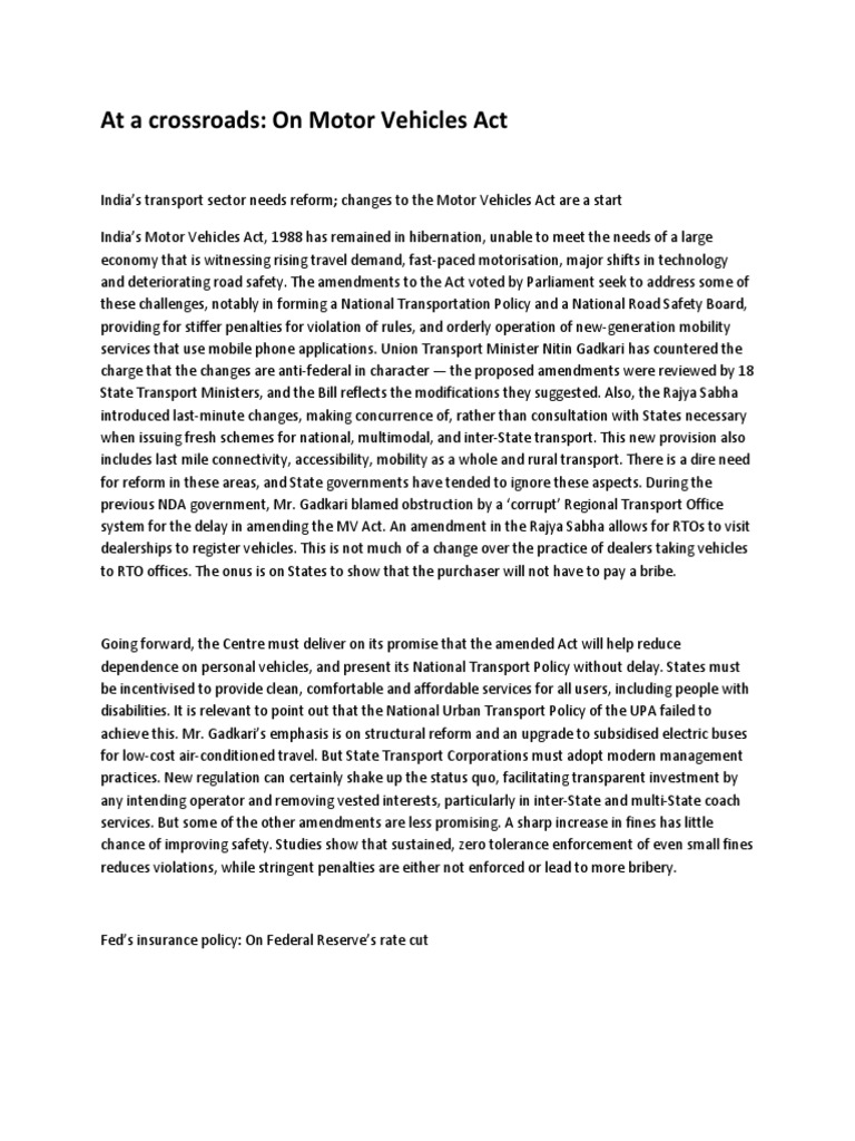 at-a-crossroads-on-motor-vehicles-act-pdf-federal-reserve