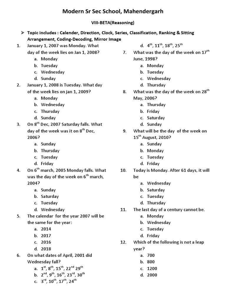Reasoning Practice Paper | PDF | Nature