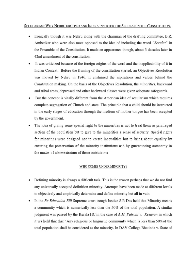 Religious Minority | PDF | Minority Group | Justice