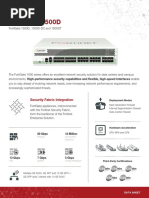 FortiGate 500E Datasheet | PDF | Security | Computer Security