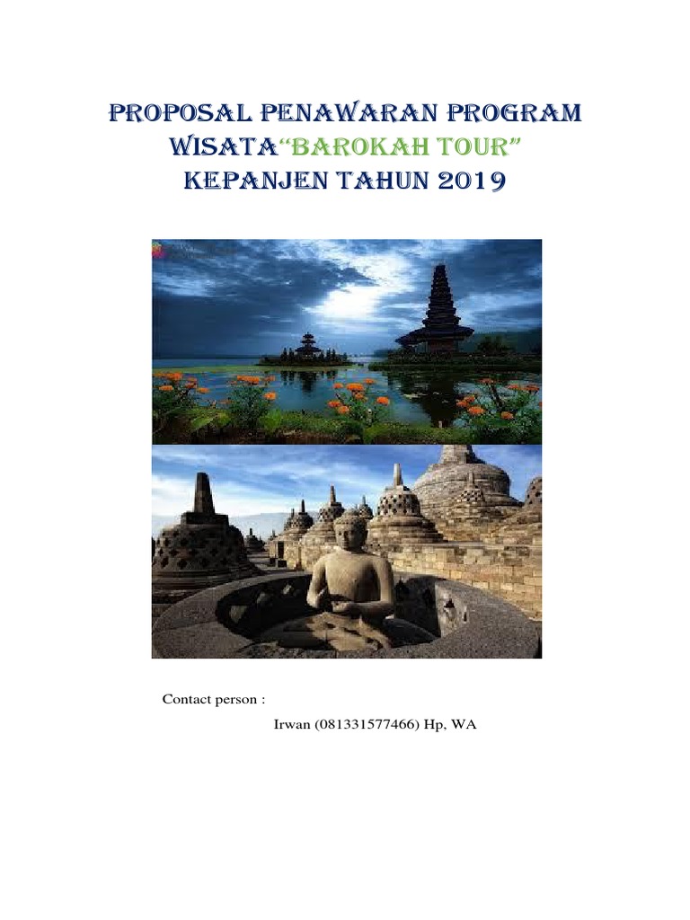Proposal Paket Wisata | PDF