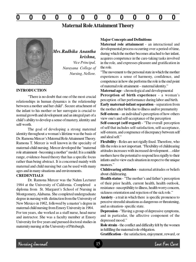 Mercer Theory | PDF | Mother | Attachment Theory