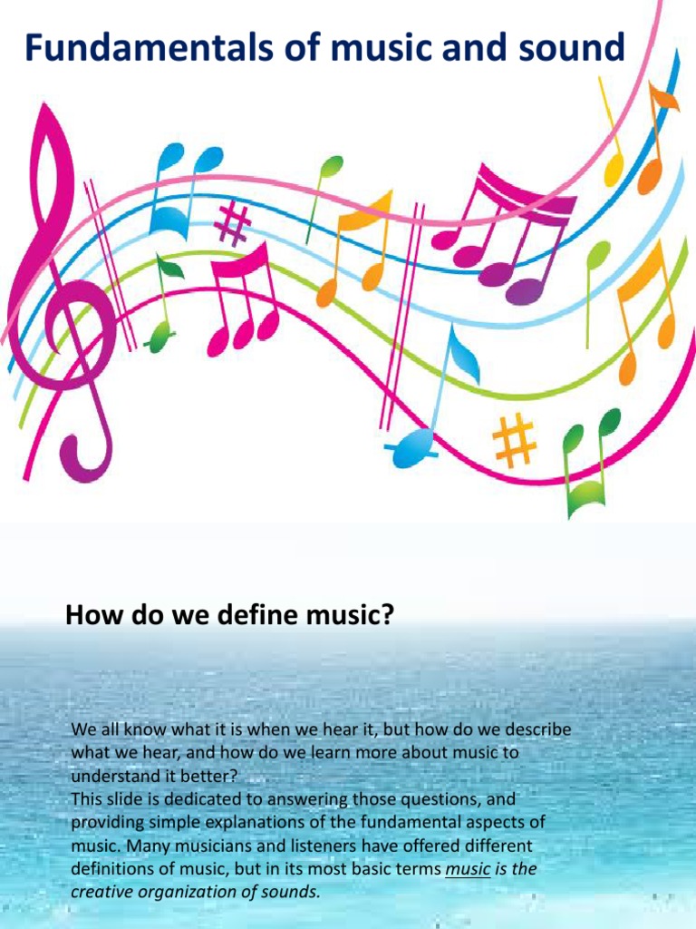 Fundamentals of Music and Sound | PDF | Sound | Pitch (Music)