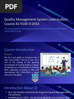 As9100 QMS Standard | PDF | Audit | Quality Management System
