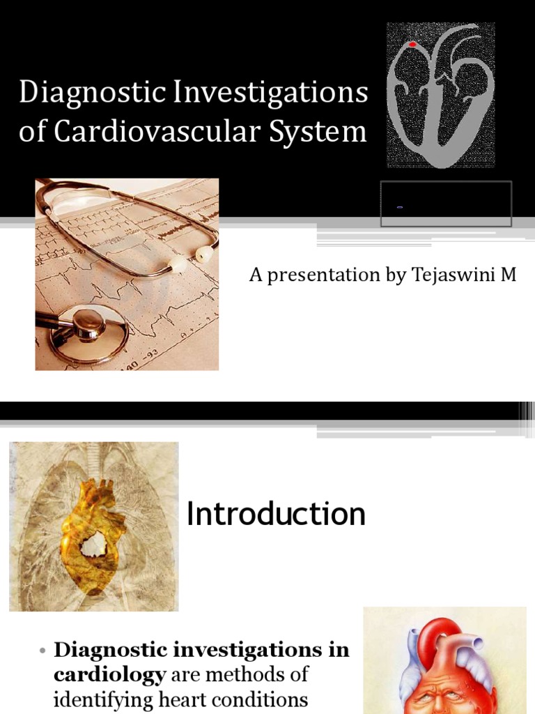 Diagnostic Tests for Heart Conditions | PDF | Electrocardiography | Heart
