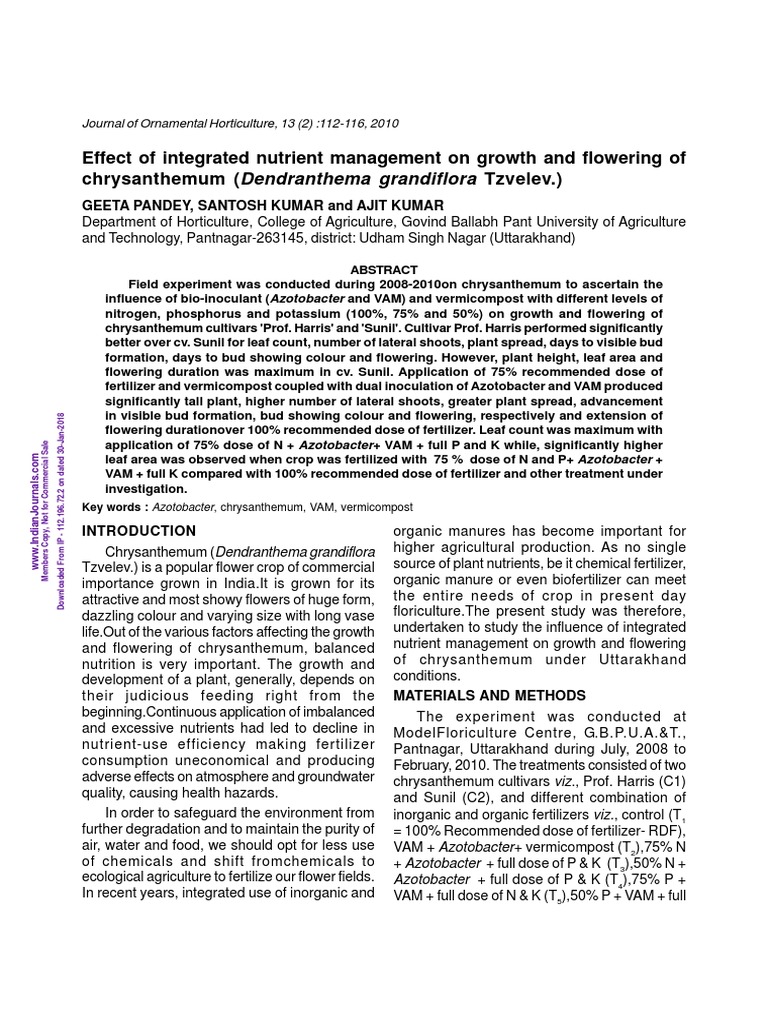 Research Paper | PDF | Fertilizer | Agriculture