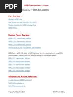 MIT DAT Entrance Exam Sample Paper | PDF