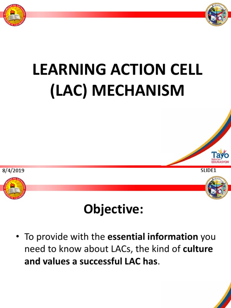 Learning Action Cell (Lac) Mechanism: Slide1 8/4/2019 | PDF | Learning ...