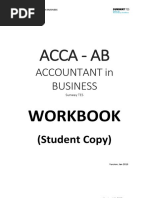 Acca PER Performance Objectives | PDF | Auditor's Report | Board Of ...