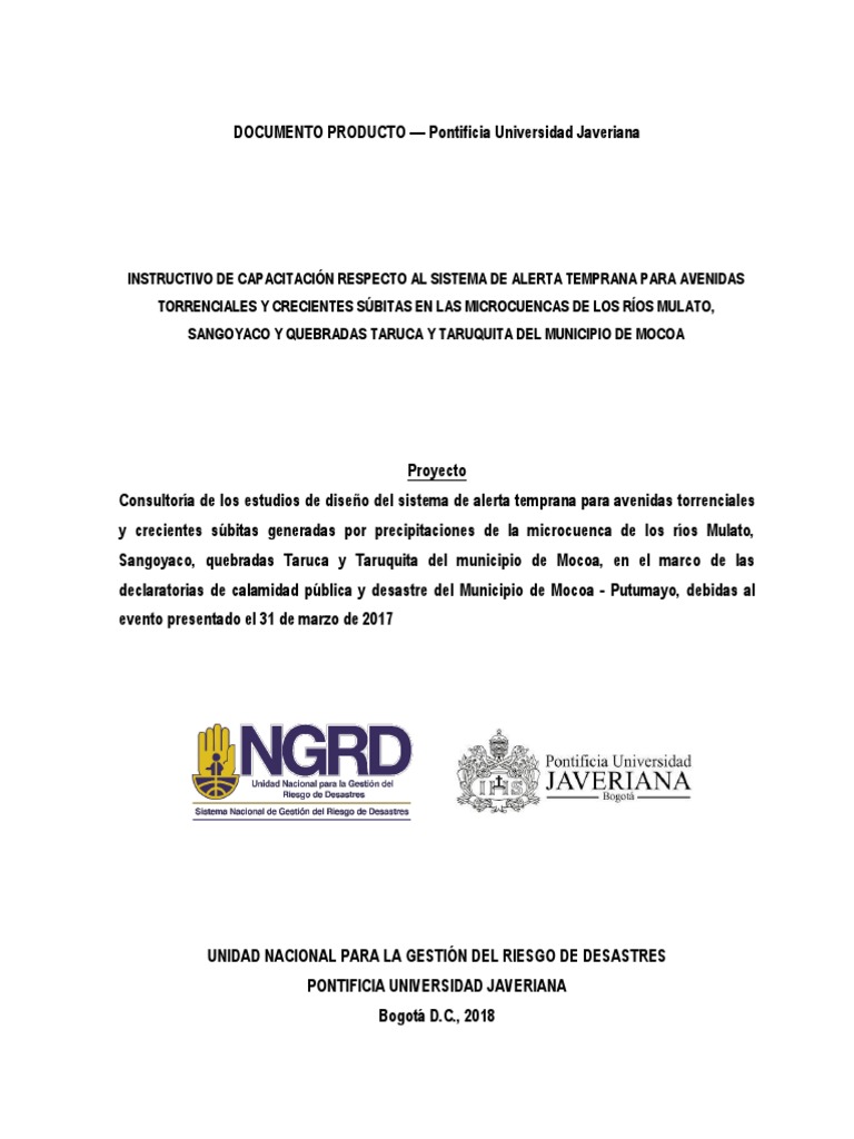 Productos Mocoa13 Instructivo SAT PDF | PDF | Riesgo | Se sentó