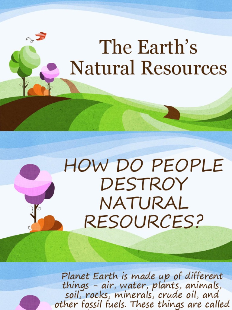 The Earth's Natural Resources | PDF | Atmosphere Of Earth | Greenhouse ...