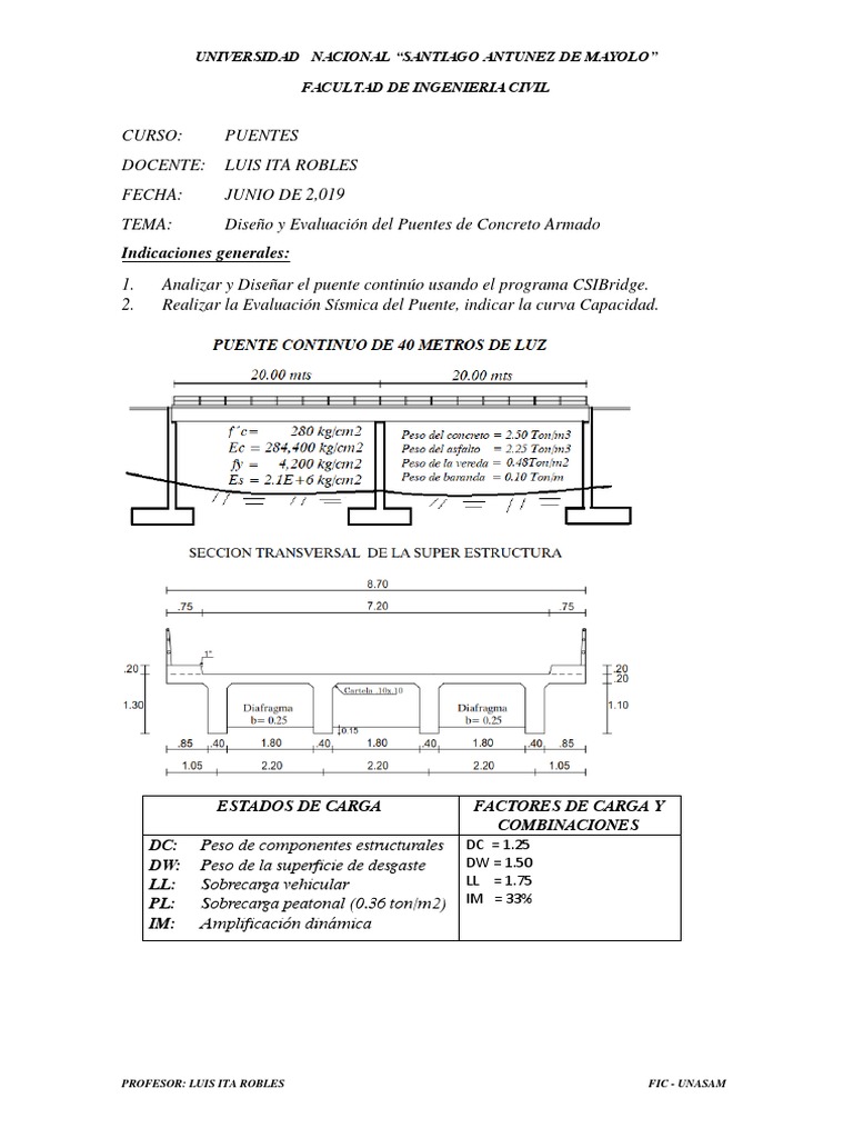Puente Continuo CON BRIDGE | PDF | Derecho inmobiliario | Ciencia y ...