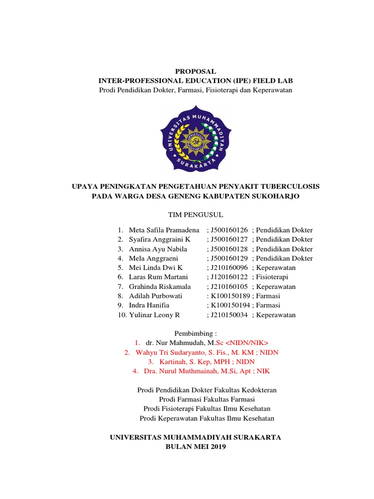 Interprofessional Education Proposal | PDF