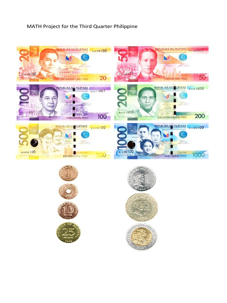 Philippine Peso Coins & Bills | PDF