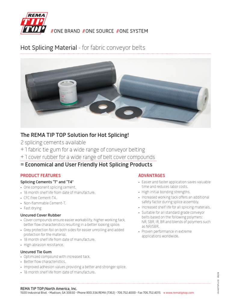 REMA TIP TOP Hot Splicing Material