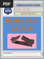 Hydraulic JCB Project | PDF | Pressure | Force