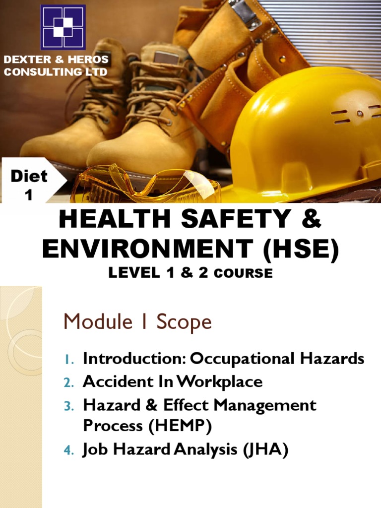 Gen Hse Module 1 | PDF | Occupational Safety And Health | Hazards