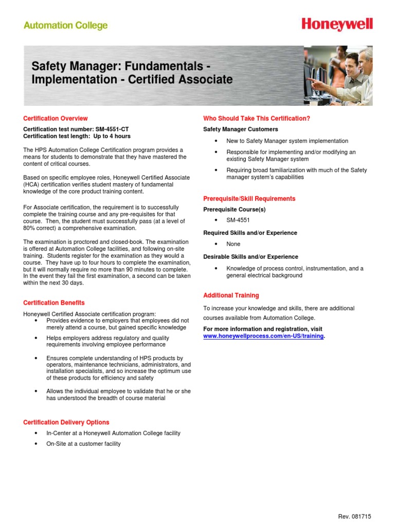 Honeywell Automation College | PDF | Certification | Automation