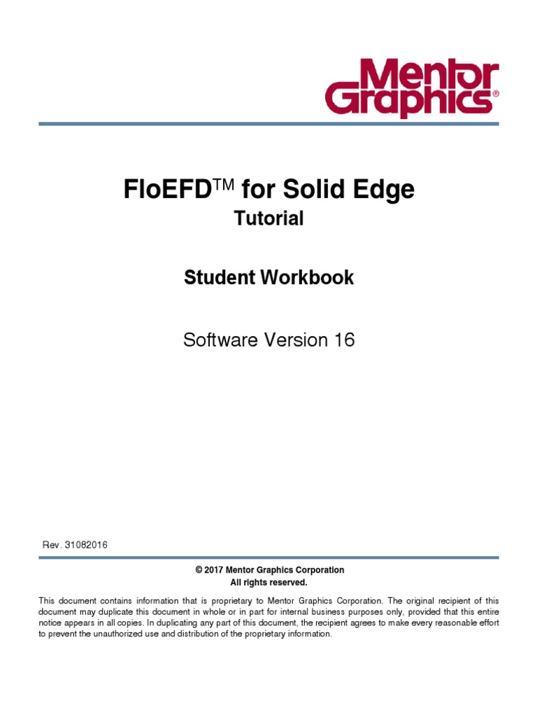 FloEFD TOC For Solid Edge | Download Free PDF | License | Proprietary Software