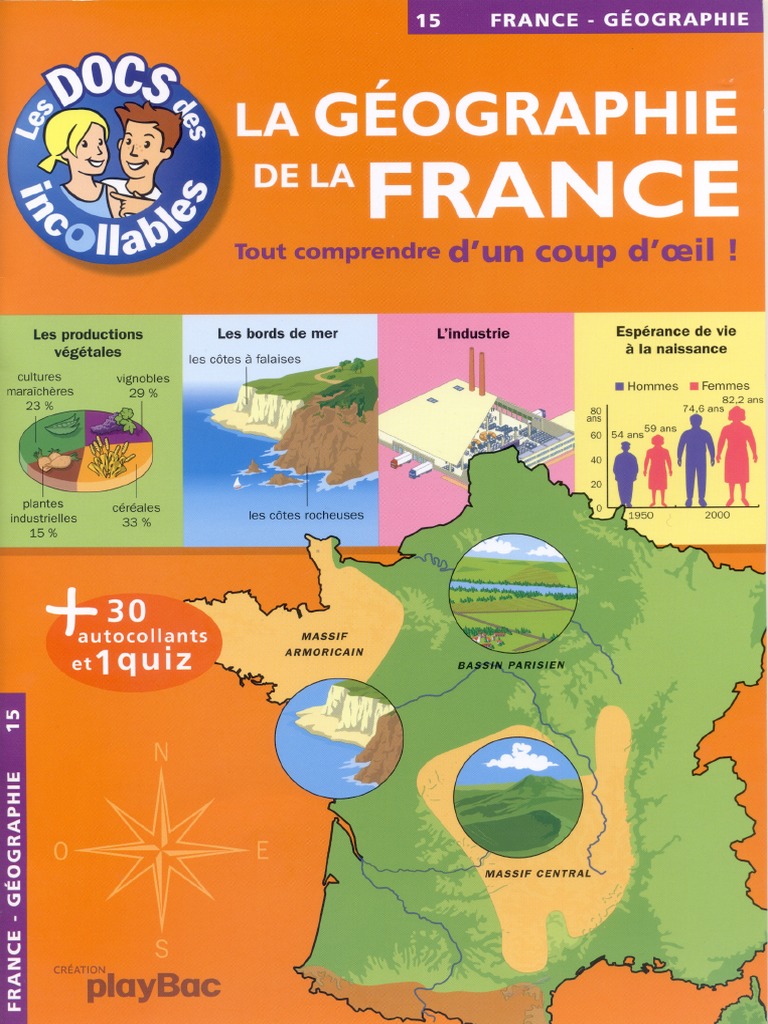 La Geographie de La France PDF | PDF