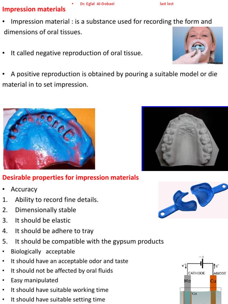 Impression Materials | PDF | Materials Science | Chemistry