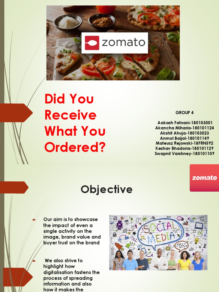Zomato | PDF | Brand | Economies