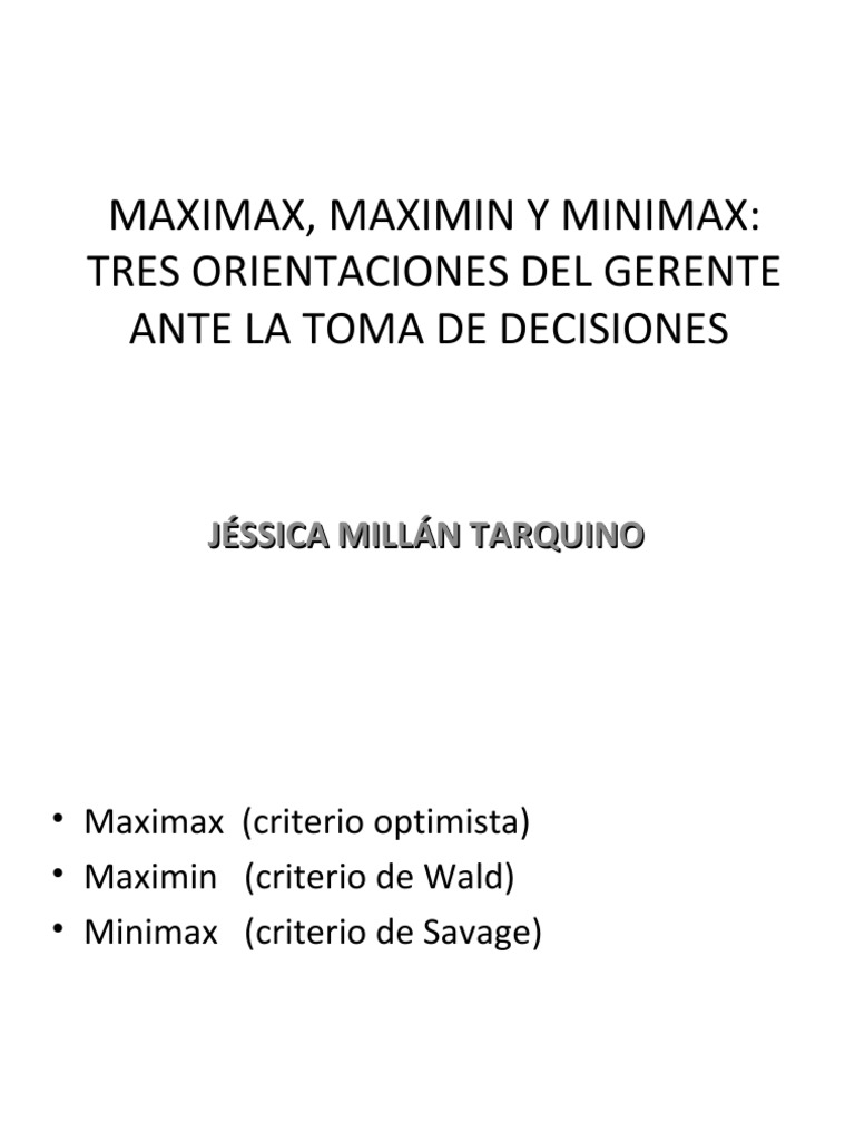 Minimax PDF | PDF | Ocio | Business