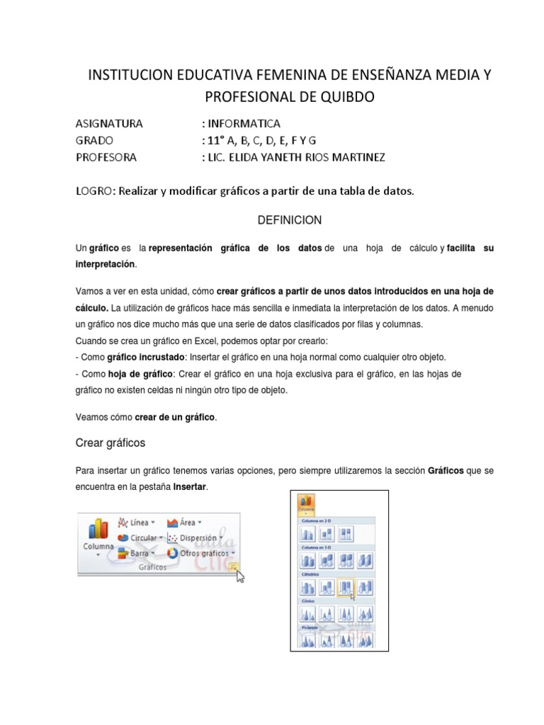 Documento Grafico PDF | PDF | Point and Click | Hoja de cálculo