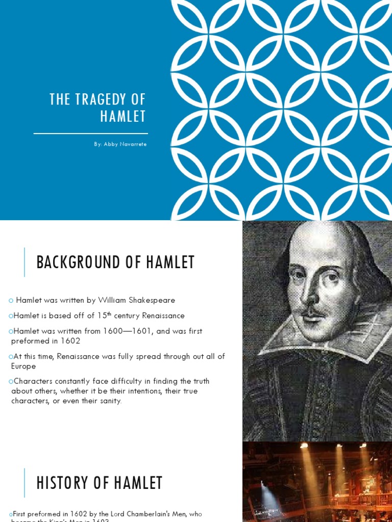 Theater Hamlet Powerpoint | PDF | Hamlet | Shakespearean Characters